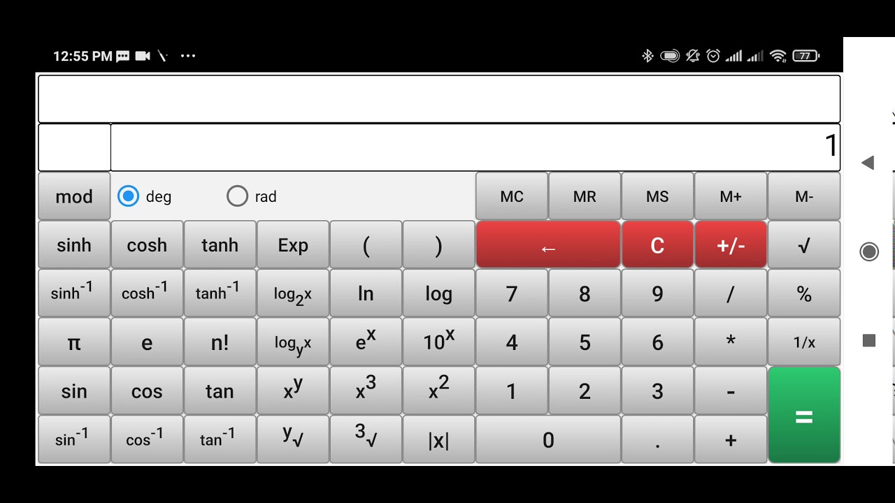 How To Calculate 4th Root On Gate Calculator xy YouTube