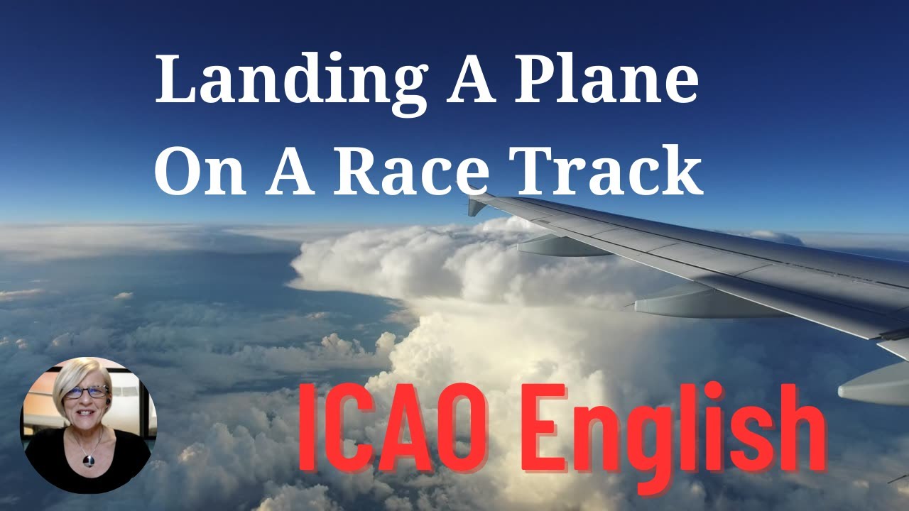Plane Lands On A Race Track - YouTube