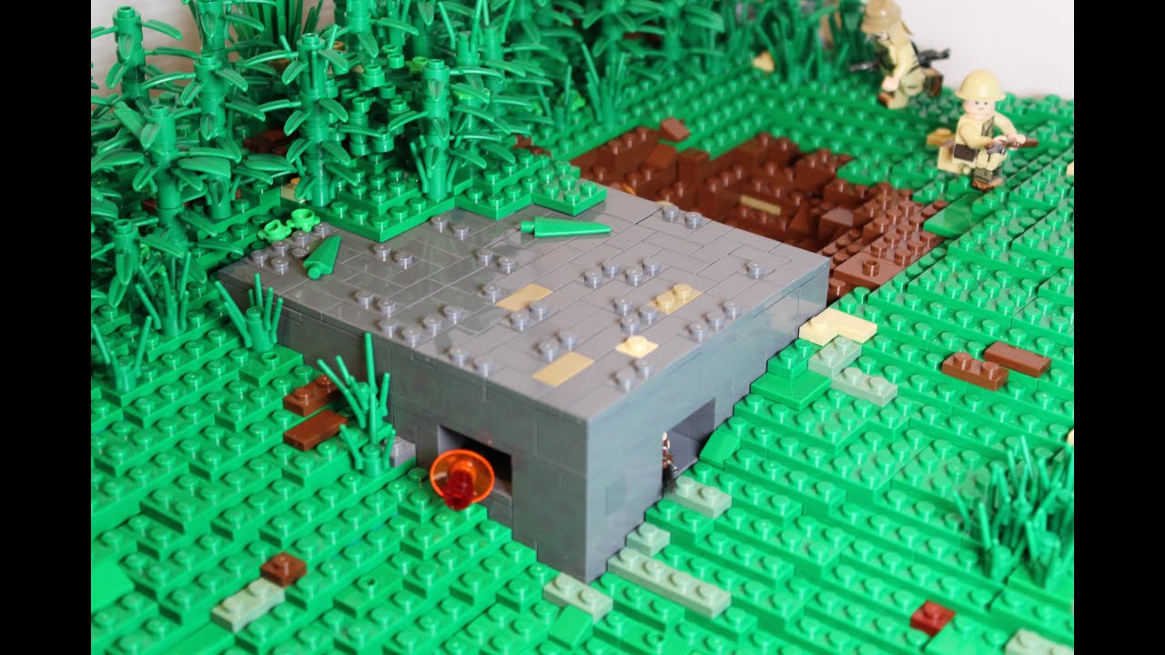 LEGO WW2. The kakazu ridge defense, Battle of Okinawa - YouTube