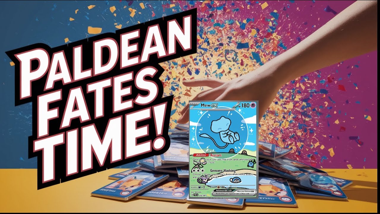 OPENING 10 PACKS OF PALDEAN FATES AT ONCE ?!? - YouTube