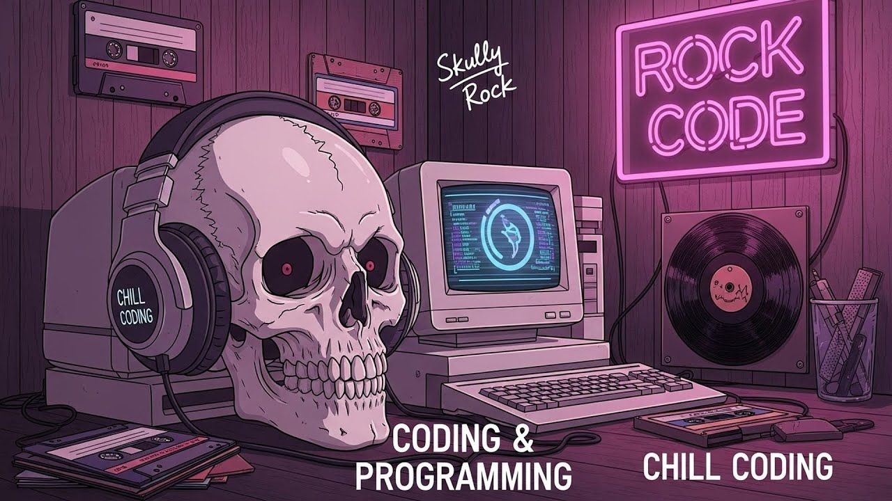 Rock Guitar Loops for Coding – 1 Hour Rock Instrumental – Vol.01 - YouTube