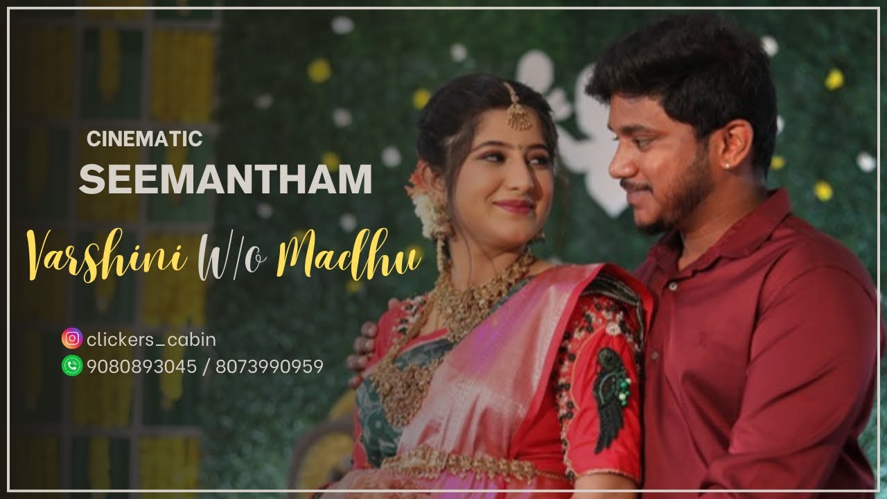 VARSHINI W/o MADHU ||". "Joyful Beginnings: Seemantham Moments Through ...