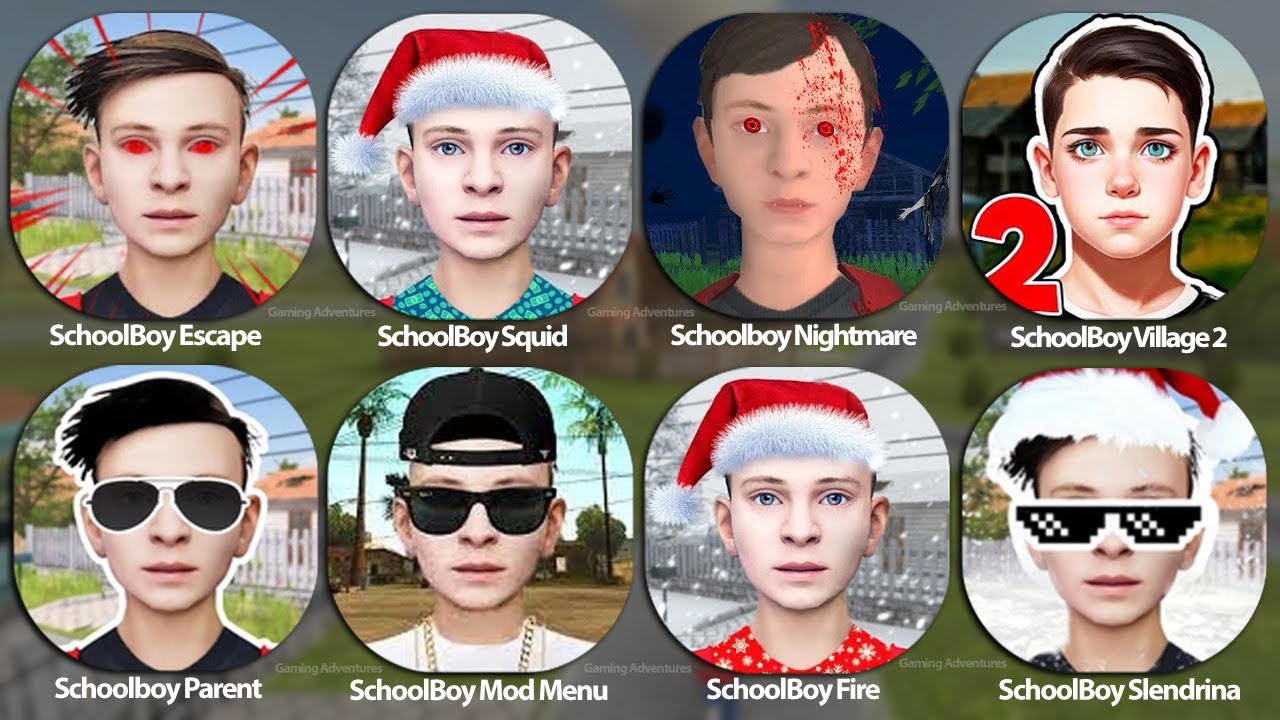 Schoolboy Runaway 2 All New Mod | SchoolBoy x Squid Game | School ...