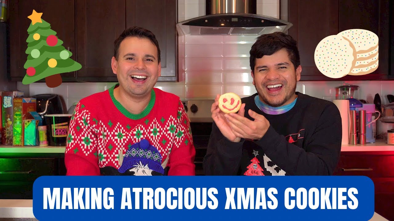 WE MADE ATROCIOUS CHRISTMAS COOKIES - YouTube