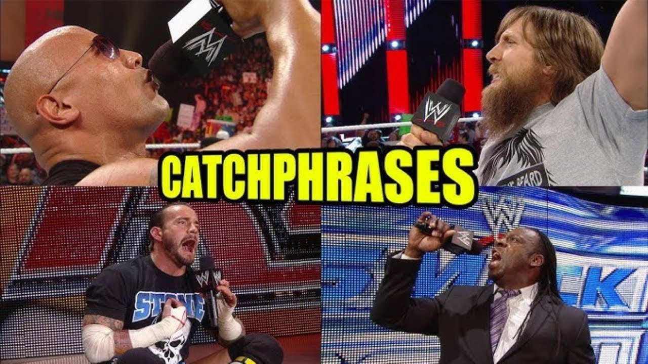 WWE Catchphrases: The Words That Built Legends - YouTube