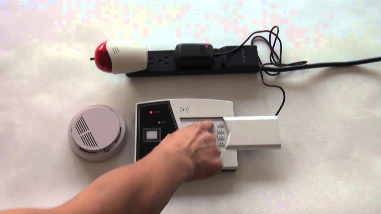 How to activate smoking detector ? ( S Model ) - www.aasalarm.com ...