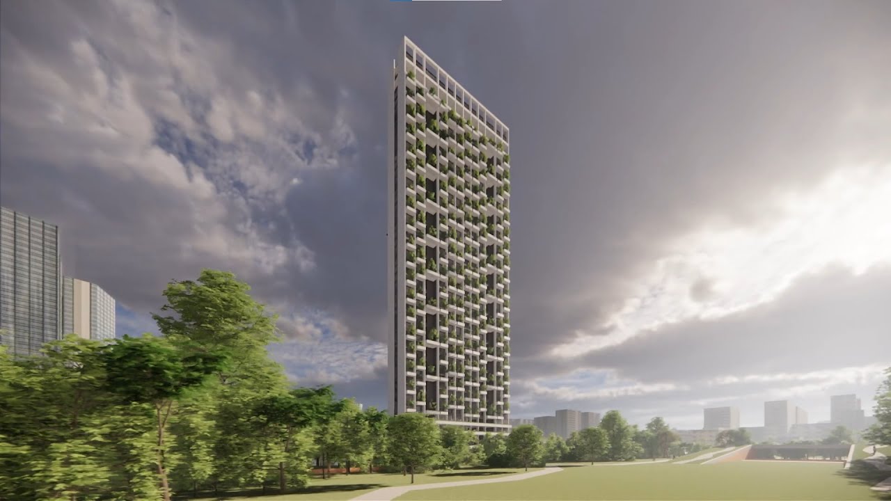 CU Dorm (Condo for Students) Enscape VDO Render - YouTube