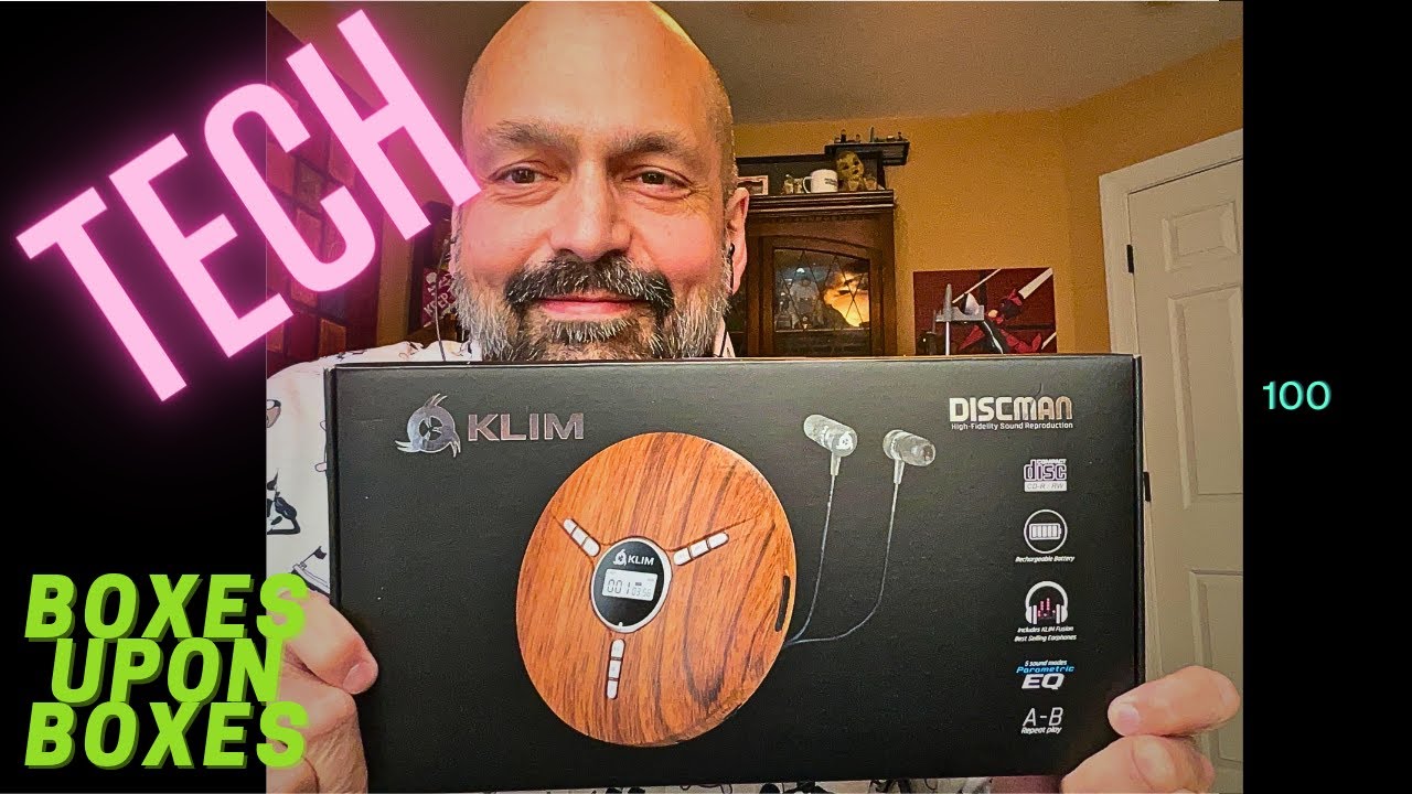 KLIM Discman. Impressive sound from a no frills base model CD player ...