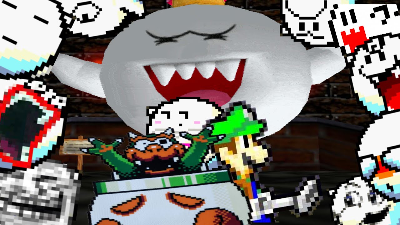 super mario 64 blooopers: Big Boos Army - YouTube