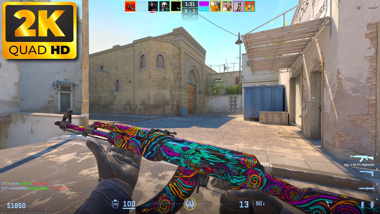 INTENSE MATCH - Counter Strike 2 - DUST II Competitive Full Gameplay ...