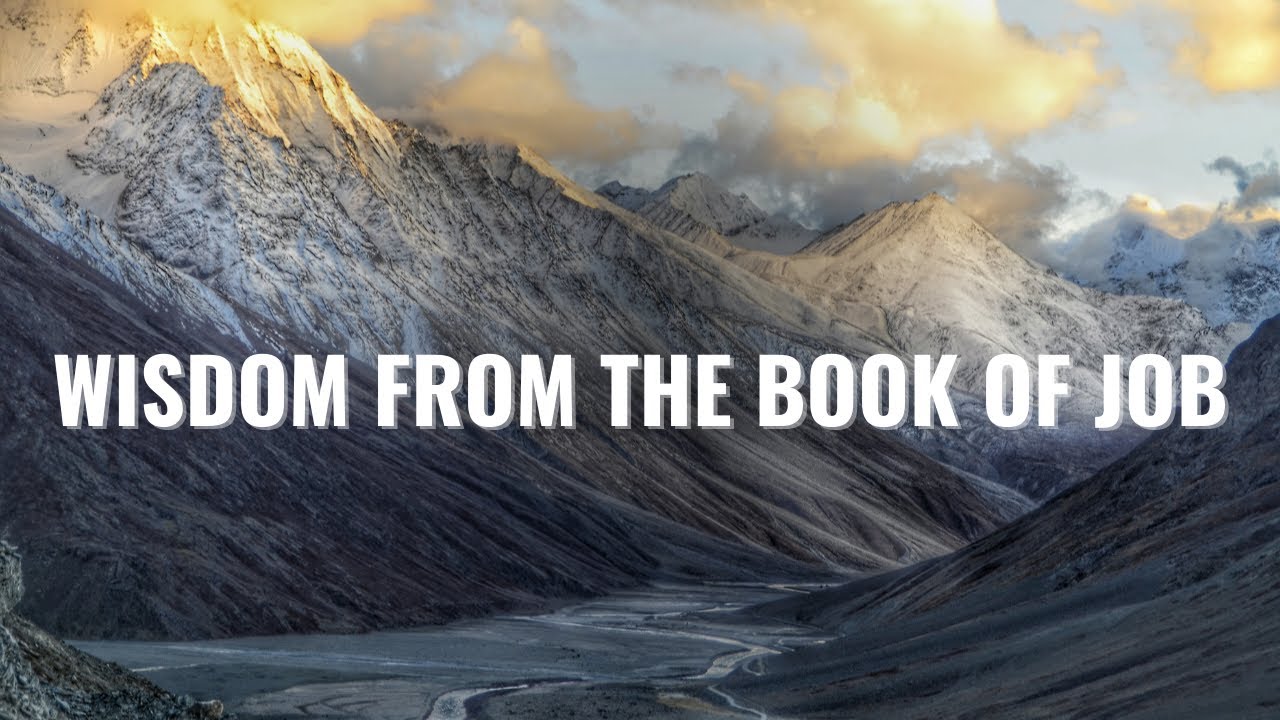 Wisdom From The Book Of Job Pt. 3 - YouTube