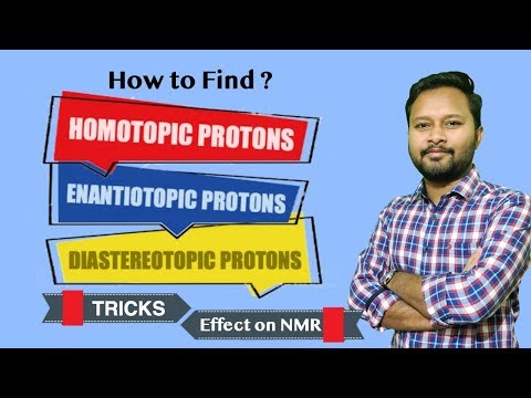 What are diastereotopic groups in NMR?