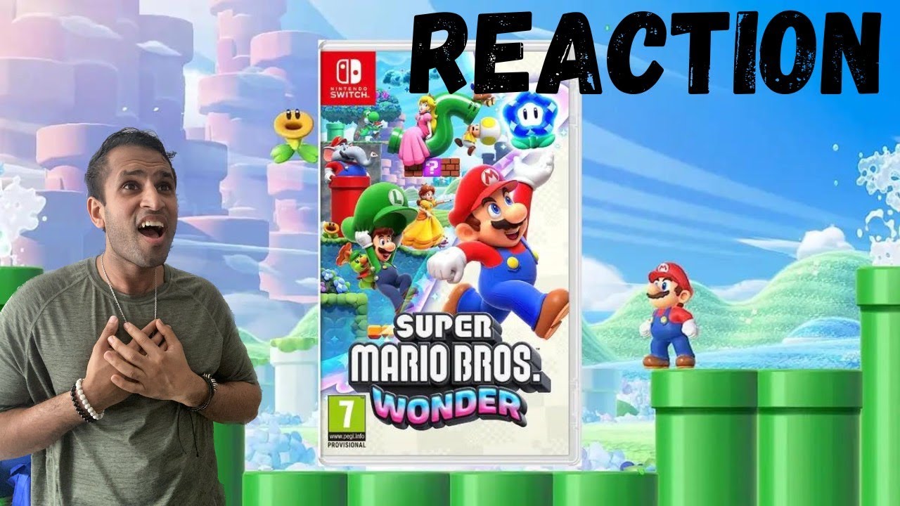 NO WAY!!! || Super Mario Bros. Wonder REACTION!! - YouTube