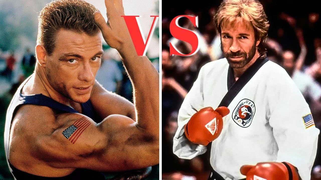 Jean Claude Van Damme vs Chuck Norris WHO WINS?? - YouTube