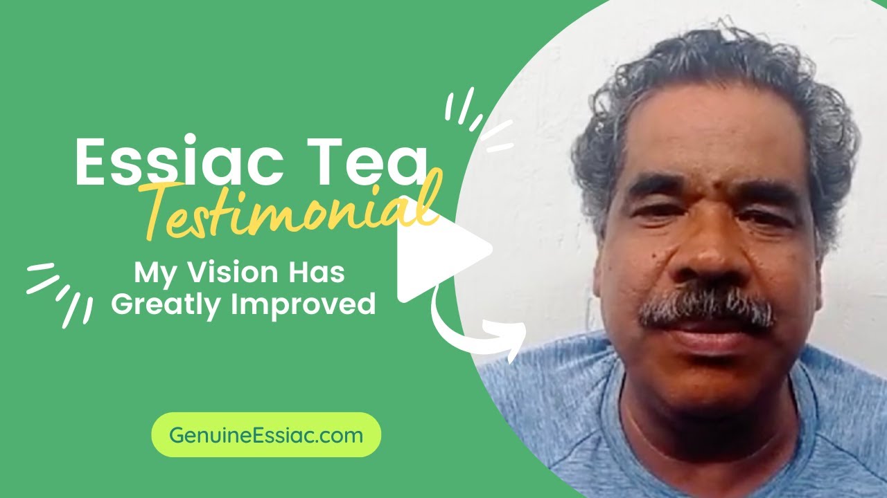 My Vision is Now Clear with Genuine Essiac Tea - YouTube