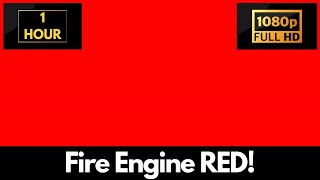 Fire Engine Red Solid Color Background – 1 HOUR LOOP Satisfying Background Video & Wallpaper!