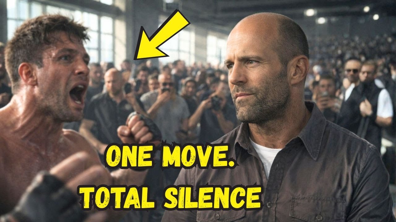 A COCKY MMA FIGHTER MOCKS JASON STATHAM — WHAT HAPPENS NEXT SILENCES ...