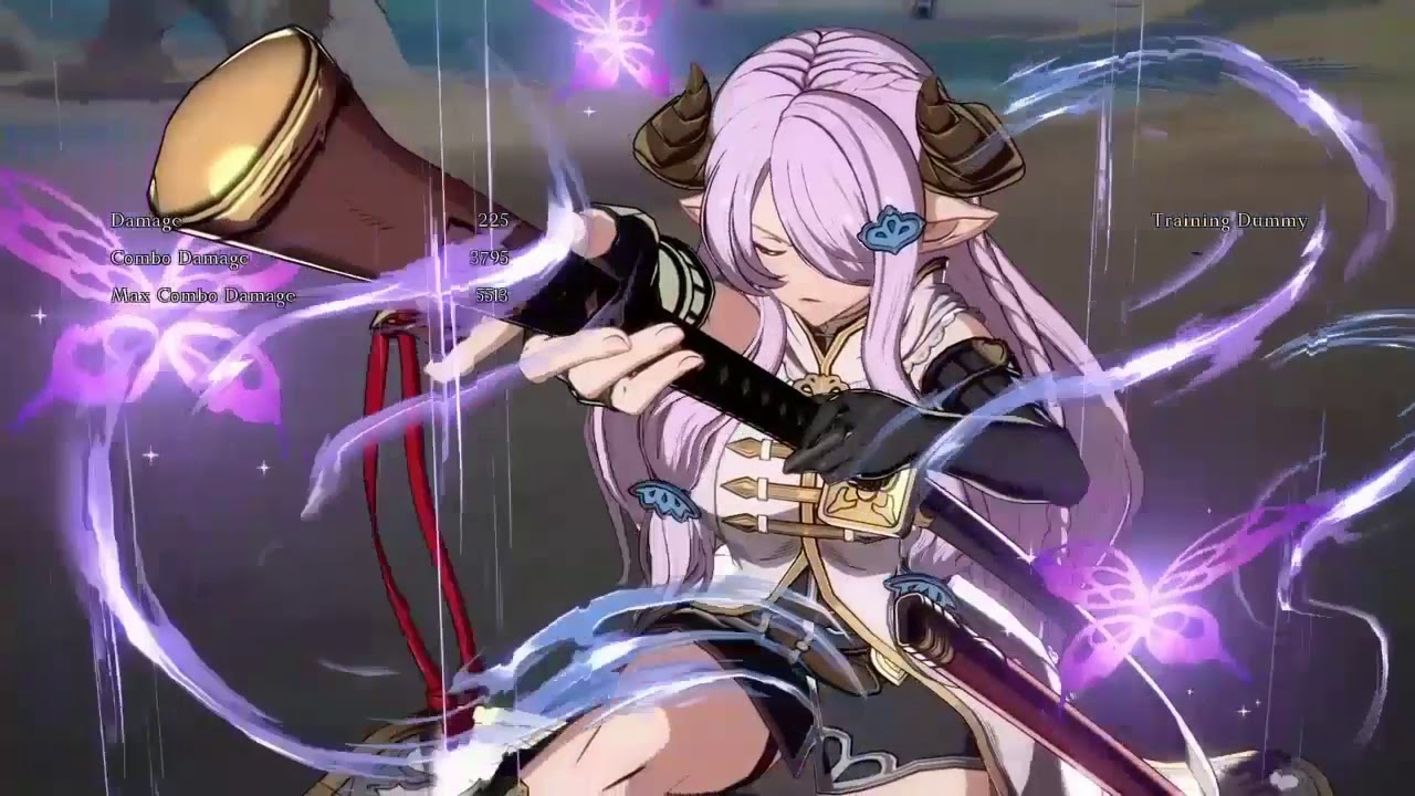 Granblue Fantasy Narmaya Combos - YouTube