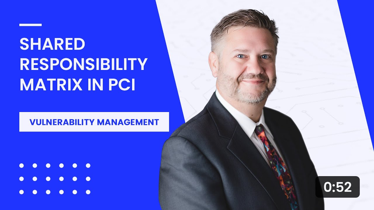 Shared Responsibility Matrix in PCI - YouTube
