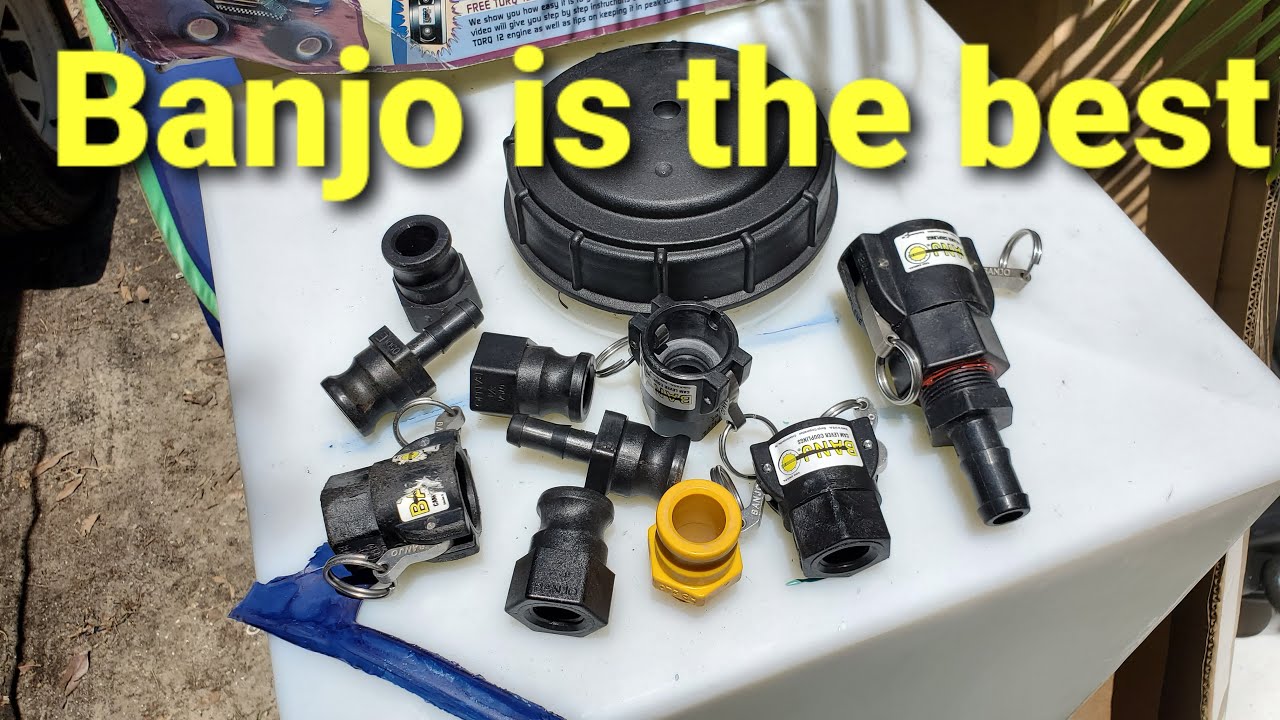 Banjo Fittings for Soft Washing Efficiency - YouTube