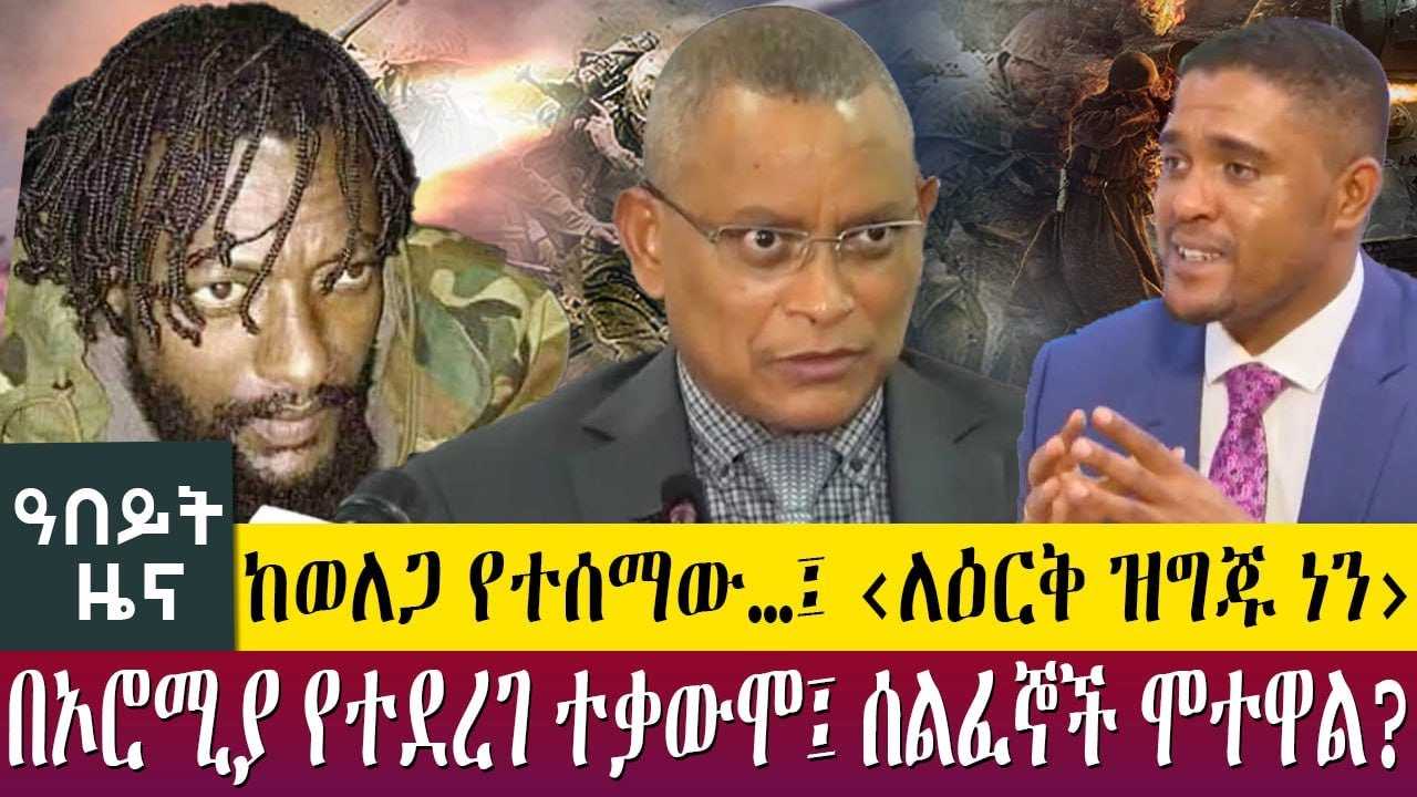 ከወለጋ የተሰማው…፤ ‹ለዕርቅ ዝግጁ ነን›በኦሮሚያ የተደረገ ተቃውሞ፤ ሰልፈኞች ሞተዋል? - Abeyt Zena ...