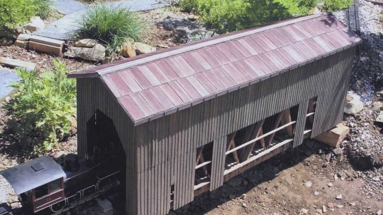 Casting a Concrete Roof - G-Scale - YouTube