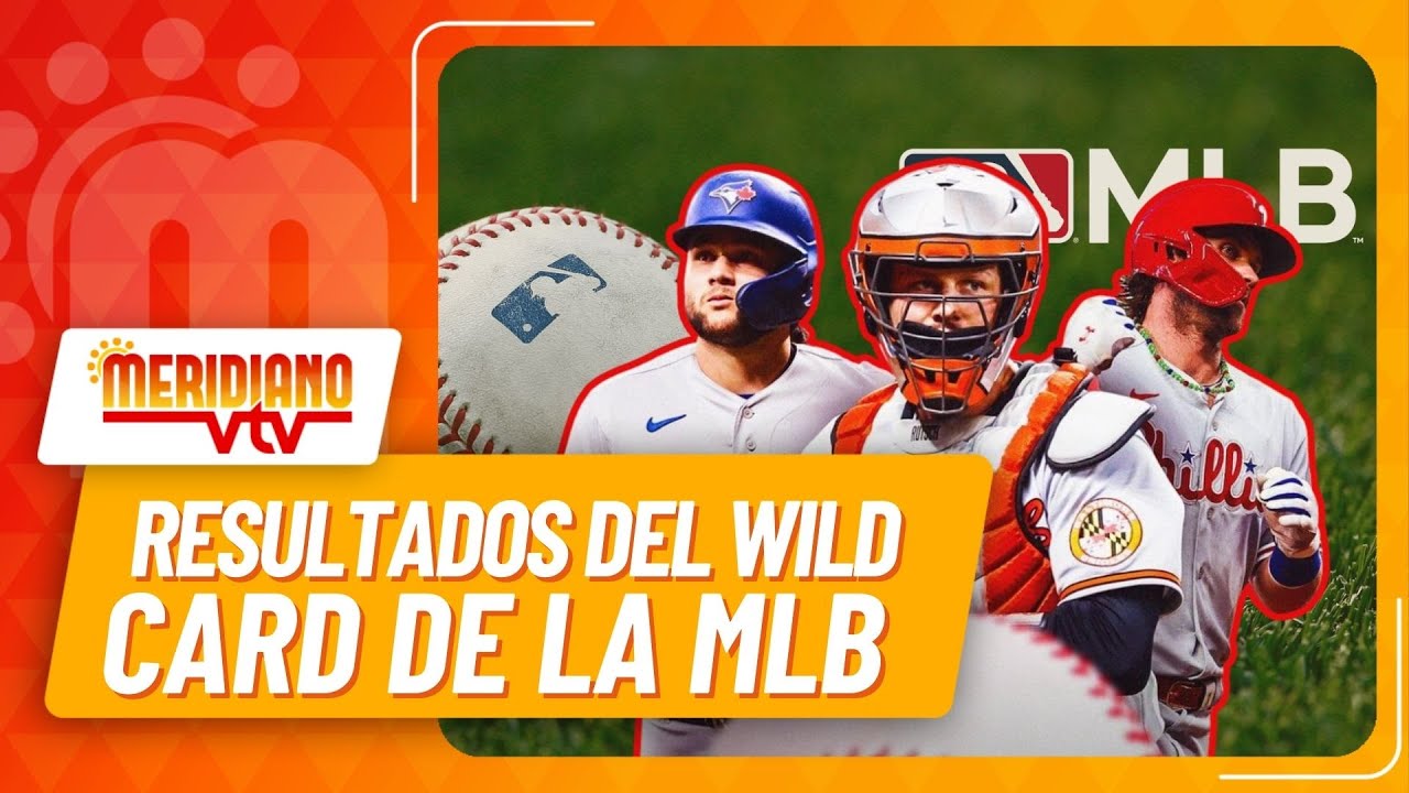 Resultados del Wild Card de la MLB ⚾ #DeporteMeridiano - YouTube