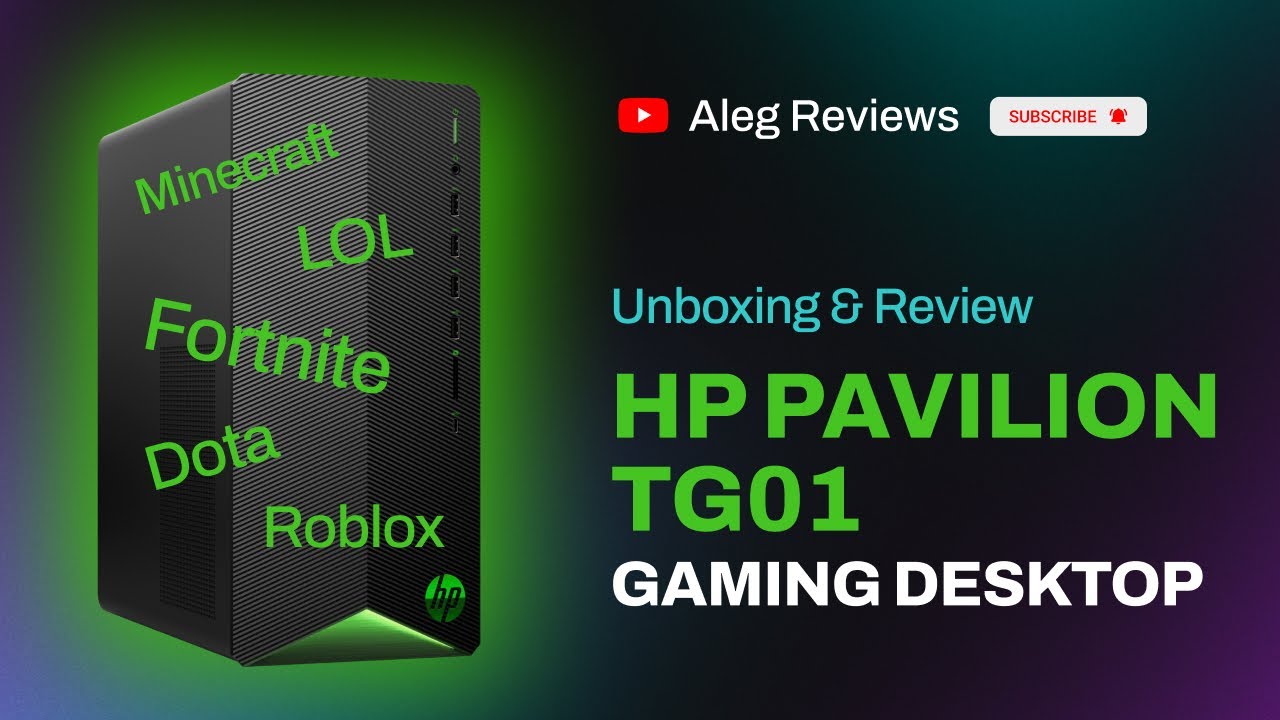 $400 HP Pavilion Gaming Desktop for Minecraft Roblox Fortnite #hp # ...