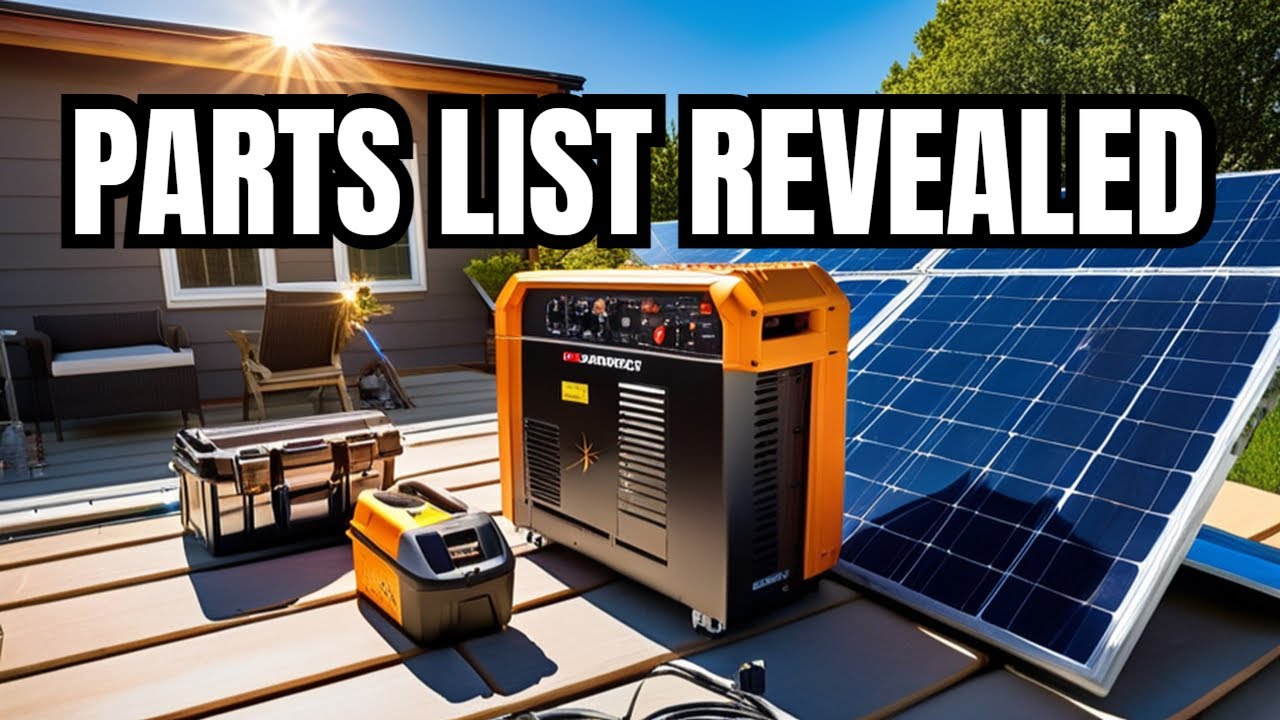 The Essential Parts for Building Your Own Solar Generator (For UNDER ...