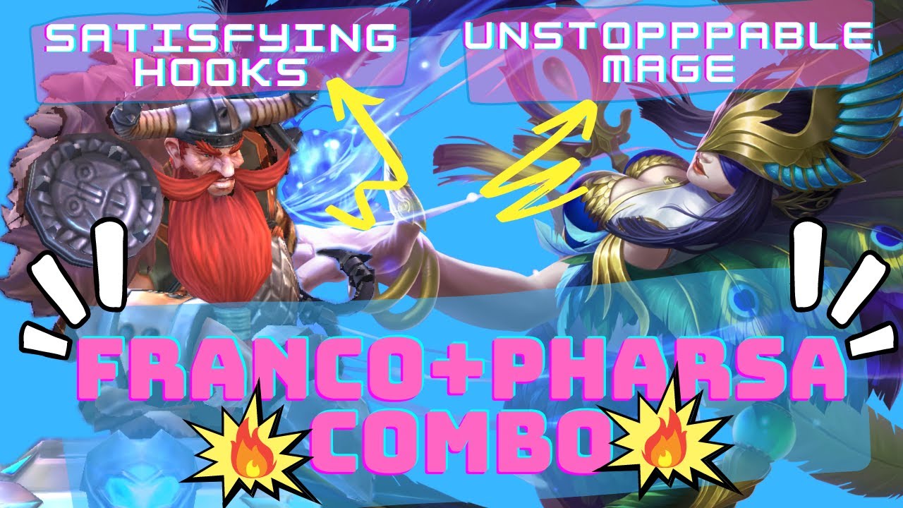 Franco + Pharsa Combo | Satisfying Hooks | Full Gameplay - YouTube