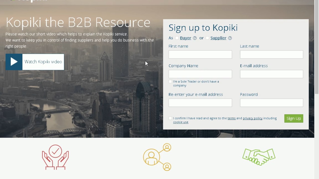 Kopiki Buyer Sign Up - YouTube