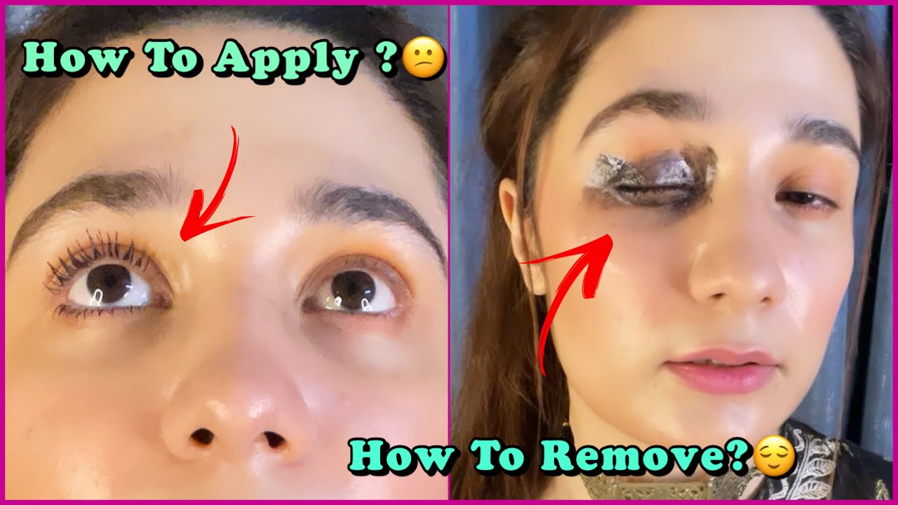 How To Apply And Remove - Water Proof Mascara - Tips And Tricks ...
