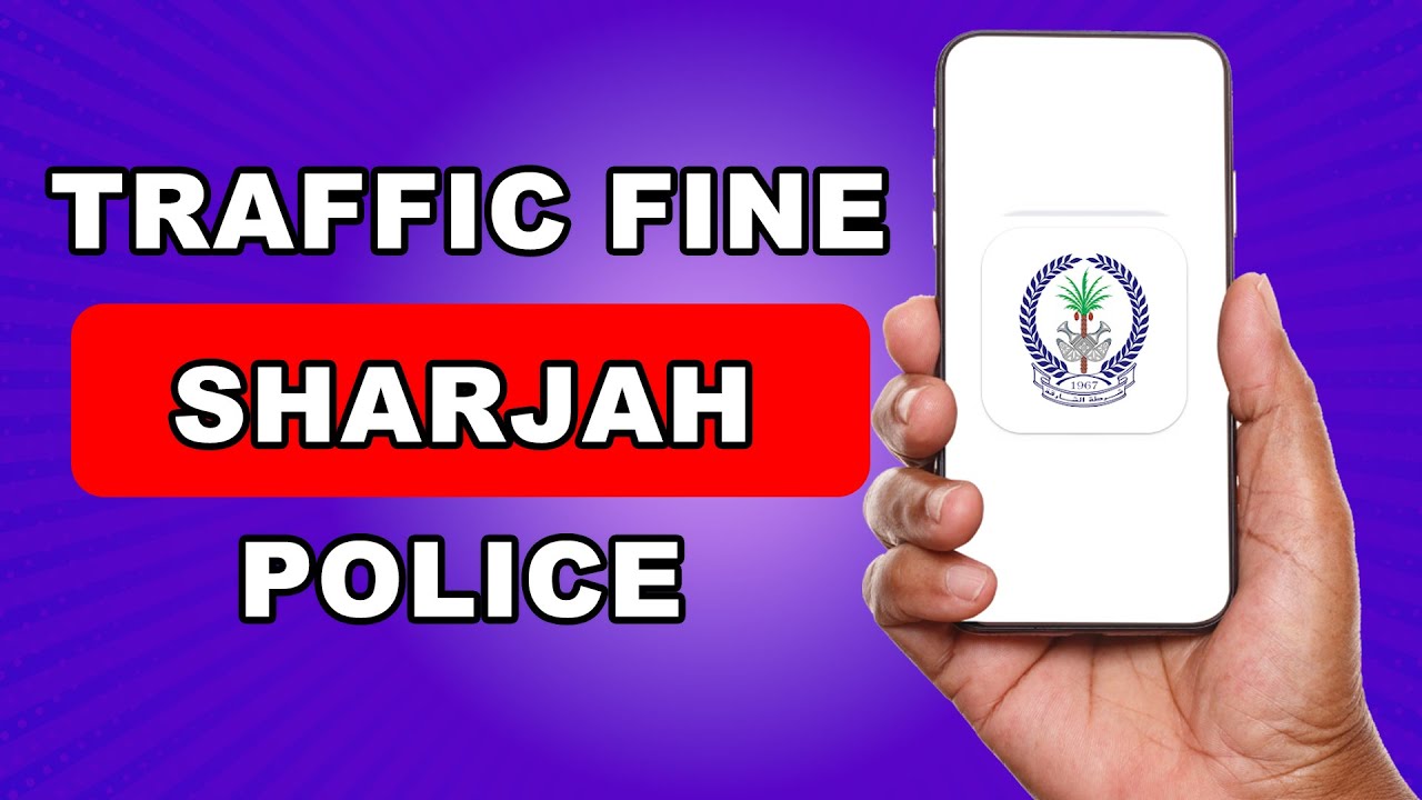 How To Check Traffic Fine in Sharjah Police App | How to check Sharjah ...