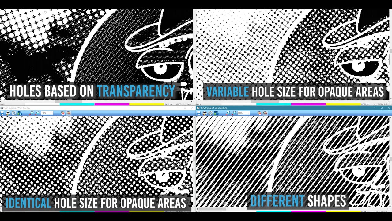 Using Holes For Your Transfer Prints In Digital Factory OKI Edition ...