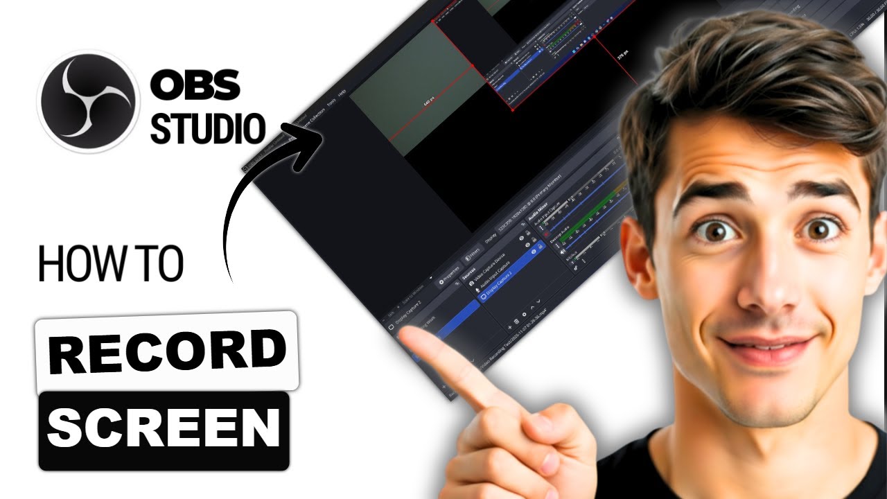 How to use OBS Studio to record screen - YouTube