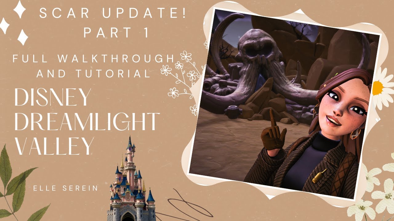 Scar Walkthrough and Tutorial in Disney Dreamlight Valley — Part 1 🦁👿 ...