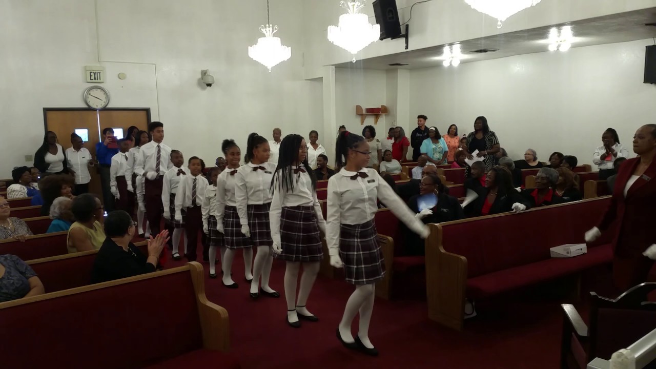 New Bethel MBC of Los Angeles Jr. Usher Board 2017 Annual Day March ...