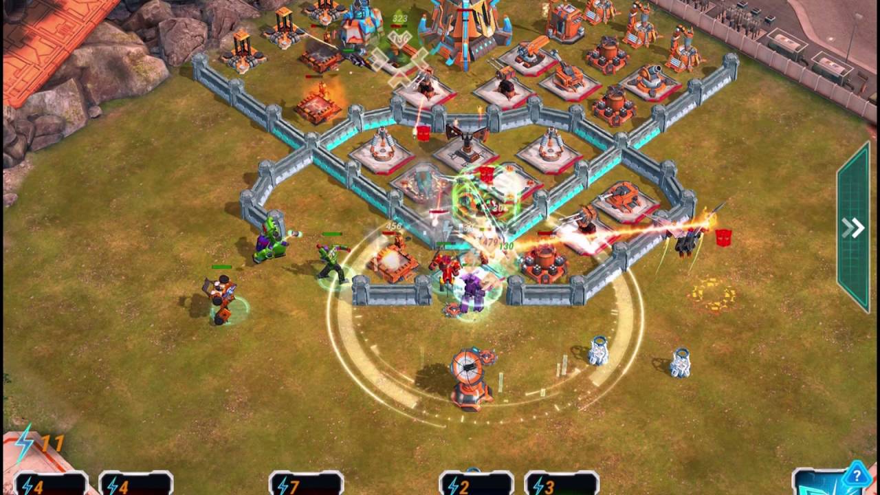 Transformers Earth Wars All Your Base War 9-11 Base #4 - YouTube