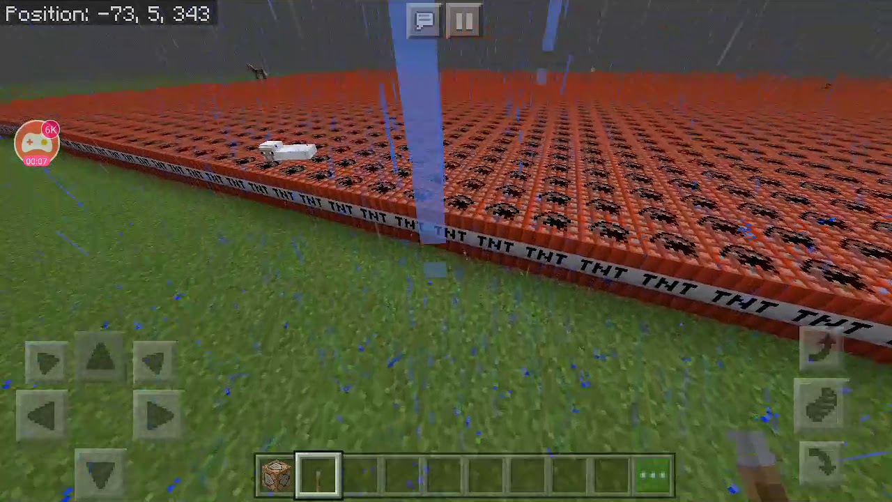 How to use the /fill command in mcpe - YouTube