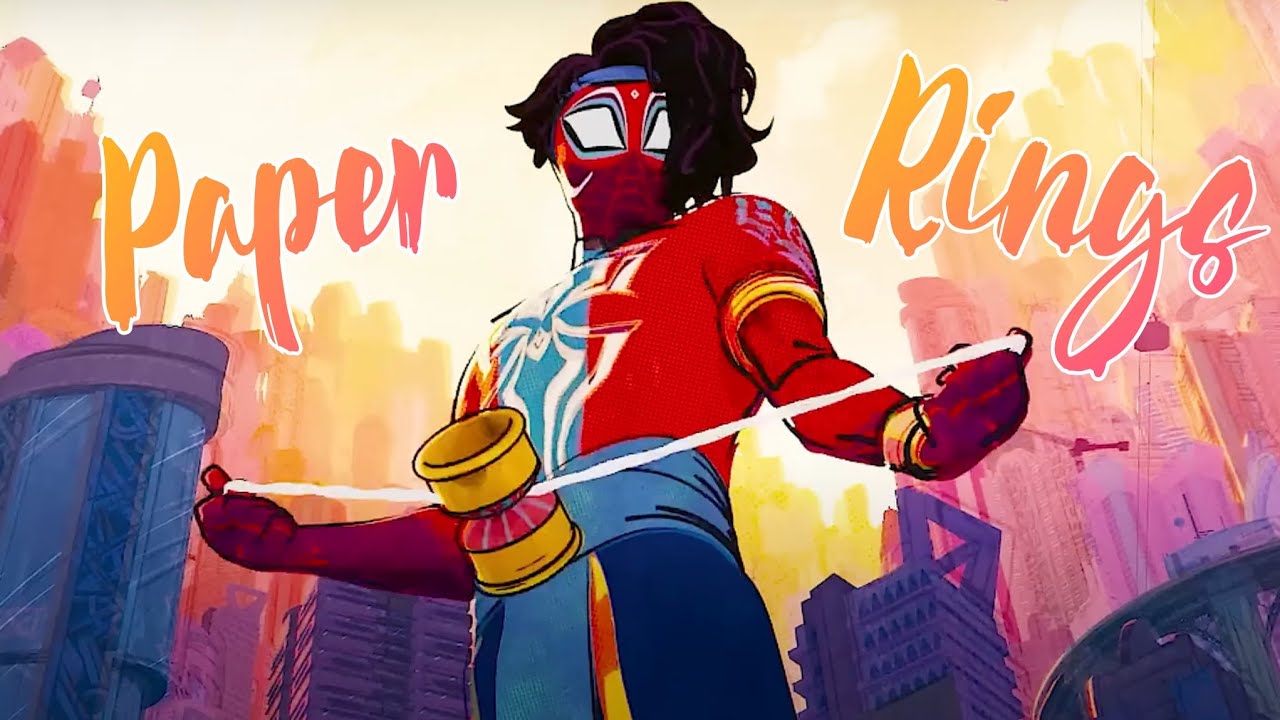 Pavitr Prabhakar Edit - Paper Rings (Across The Spiderverse) - YouTube