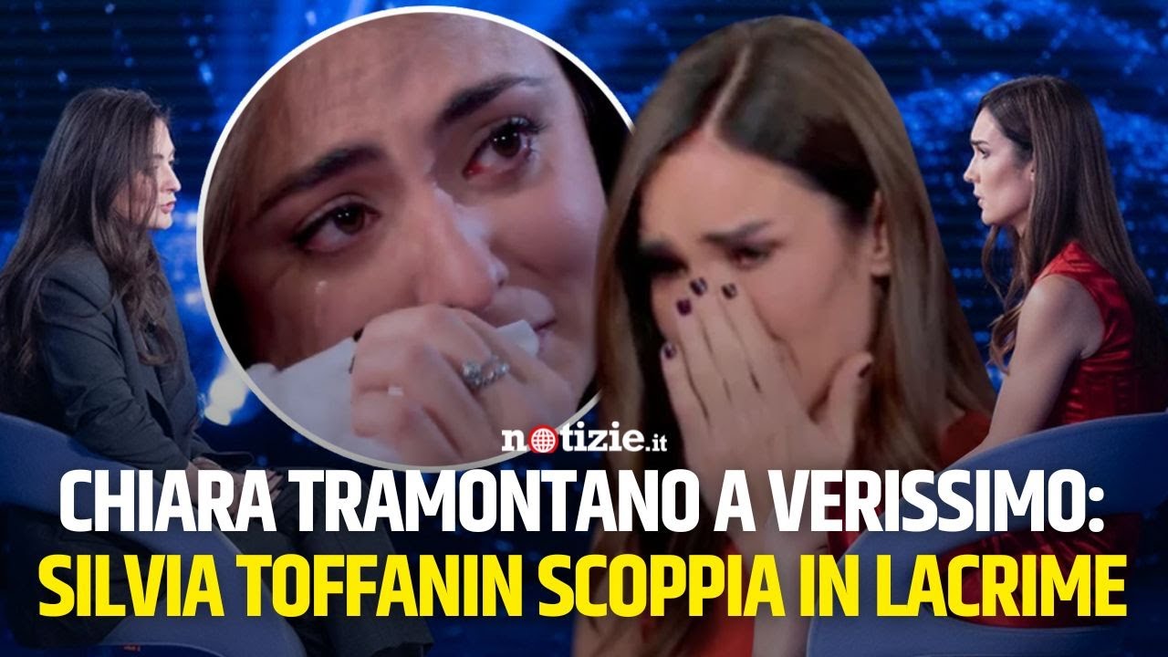 Silvia Toffanin in lacrime: il racconto straziante di Chiara Tramontano a Verissimo💔😢 - YouTube