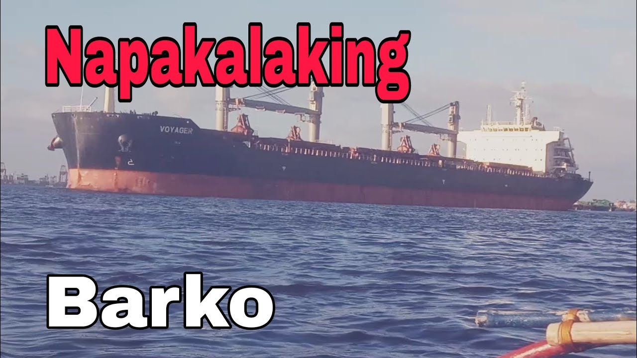HABANG NAMIMINGWIT DUMAAN ANG MALAKING BARKO | GUARDYANG VLOGGER - YouTube