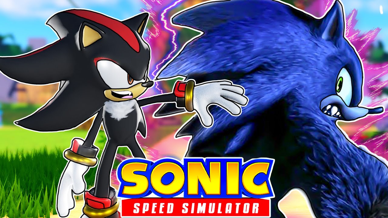 Becoming SONIC THE WEREHOG in Roblox Sonic Speed Simulator - YouTube