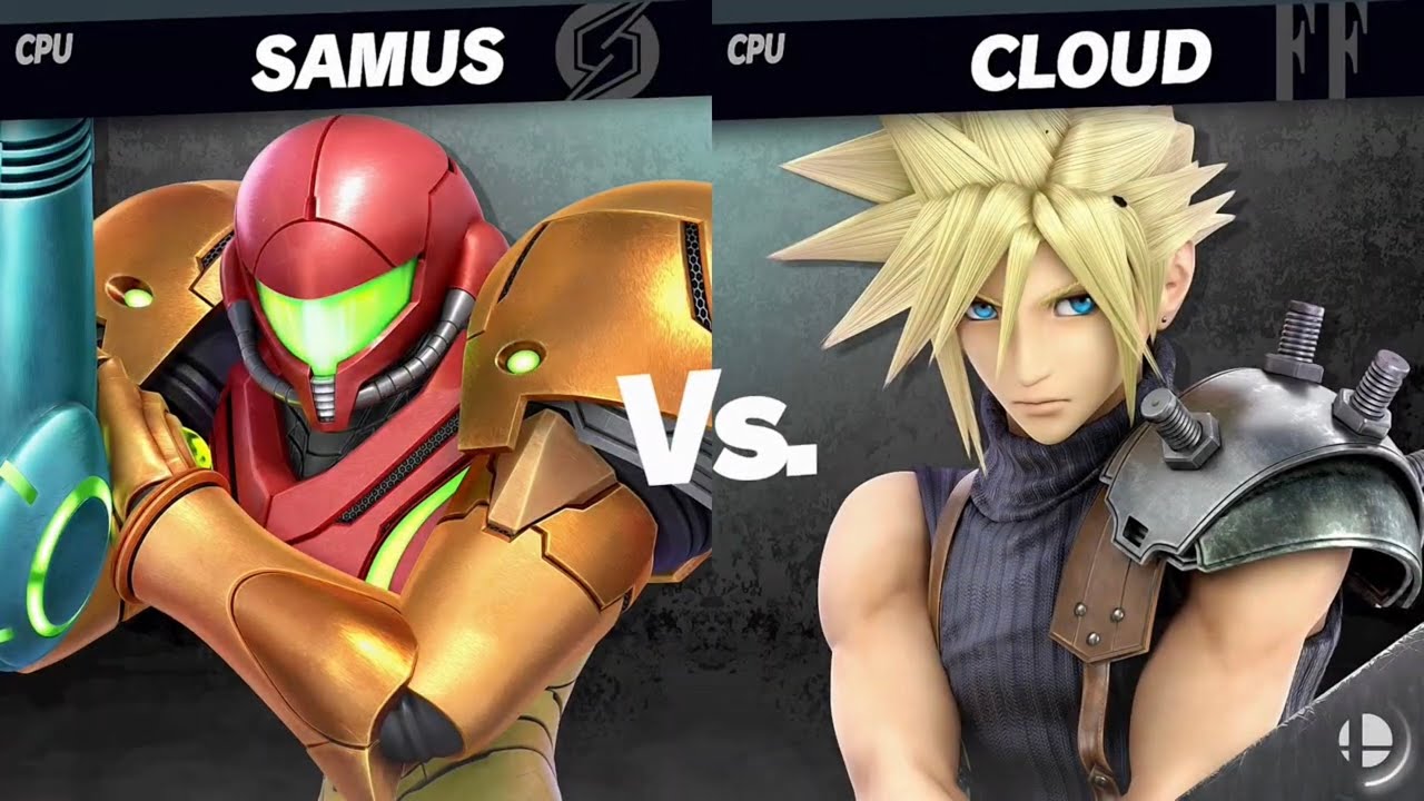 Super Smash Bros. Ultimate - Samus vs Cloud - YouTube