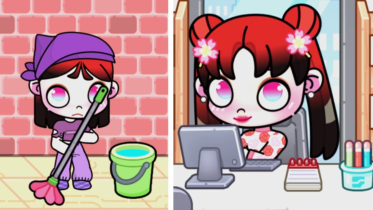 From Poor Girl To Star Journalist Avatar World Story - YouTube