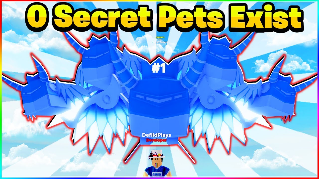 Roblox Clicker Simulator's BIGGEST Secrets: The Secret Pets Nobody Has ...