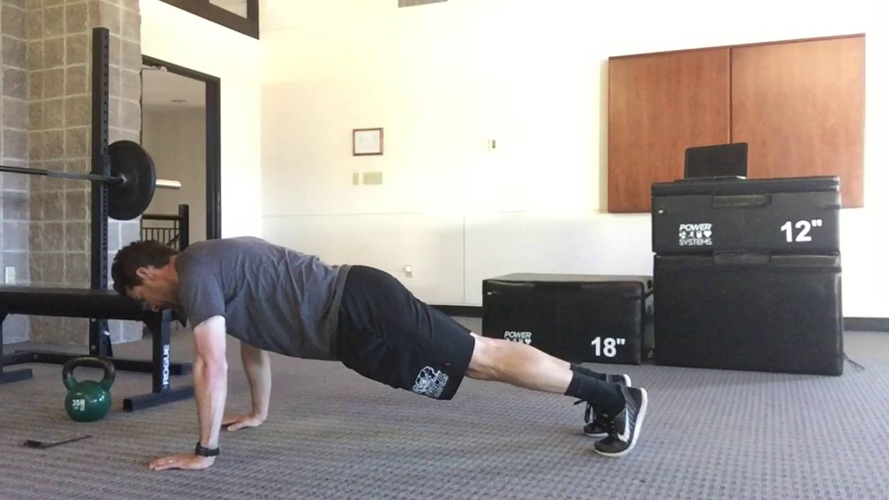 Push-up Jumps - YouTube