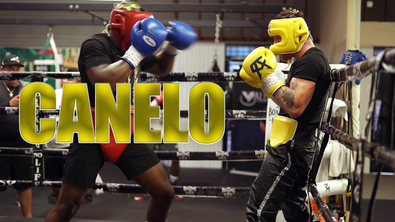 Canelo Incredible Defense Having Fun During Sparring Session - YouTube