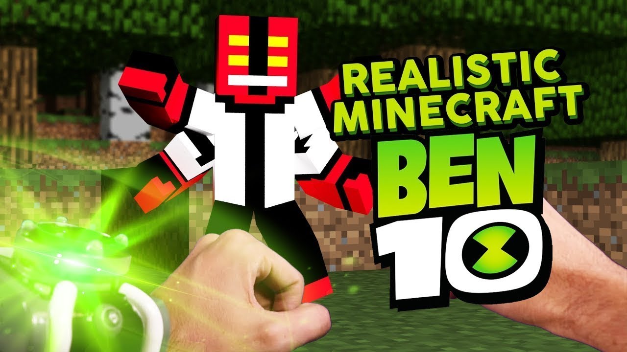 REALISTIC MINECRAFT - BEN 10 SAVES THE WORLD!!! - The Little Club ...