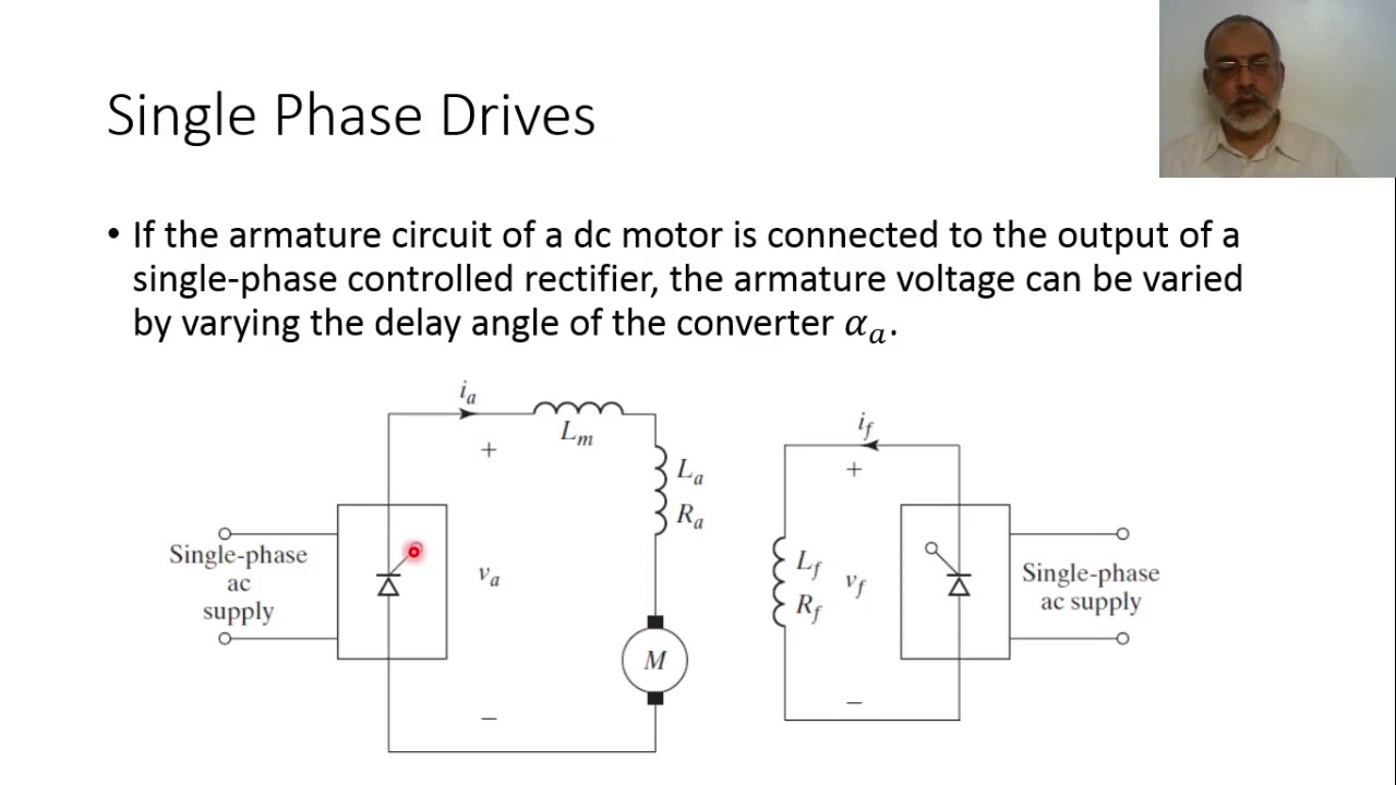 Chapter14 Lecture 01 g Single Phase Drives - YouTube